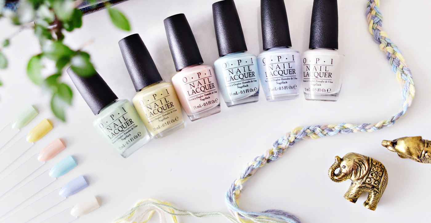 OPI Soft Shades Pastels: Vårens snyggaste pastellnagellack!